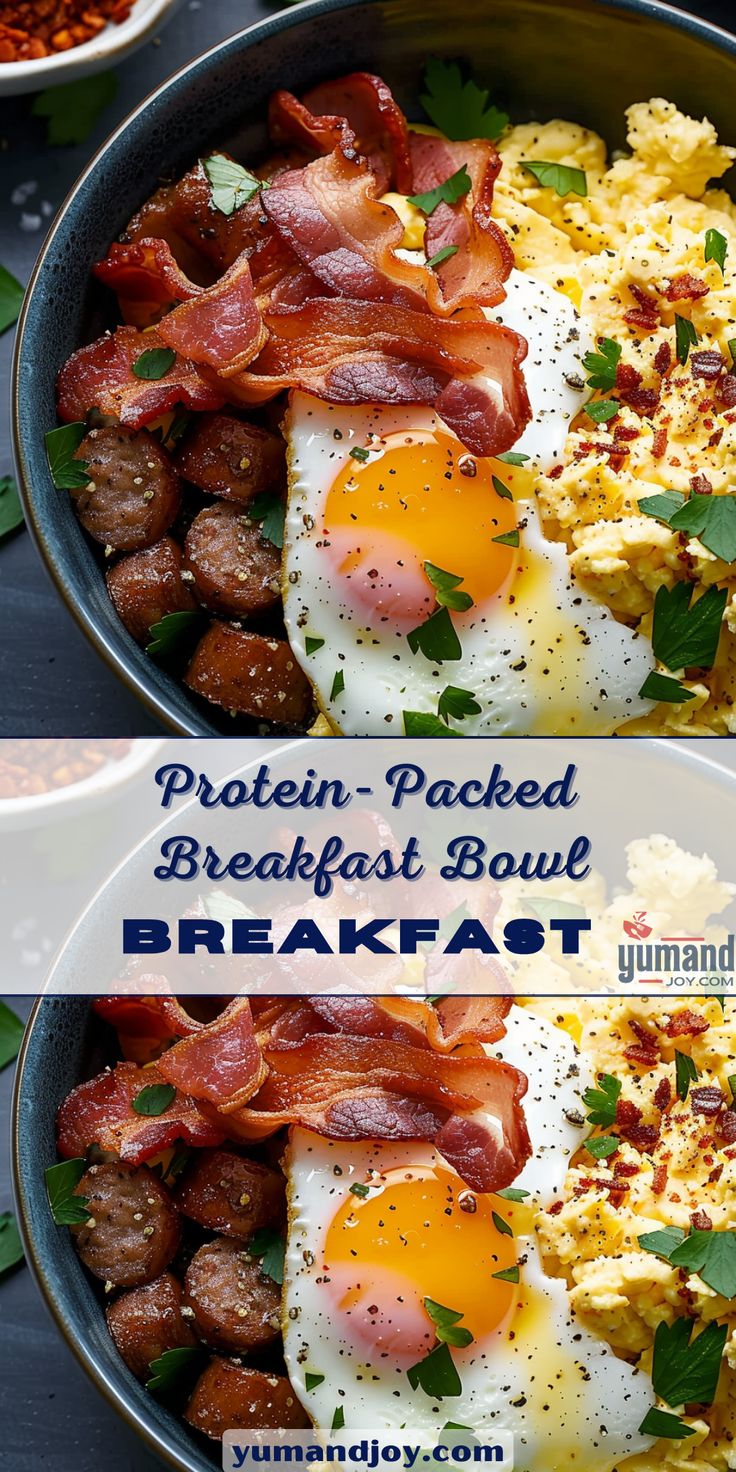 Home » Recipes » Bread » Easy Carnivore Breakfast Bowl Recipe