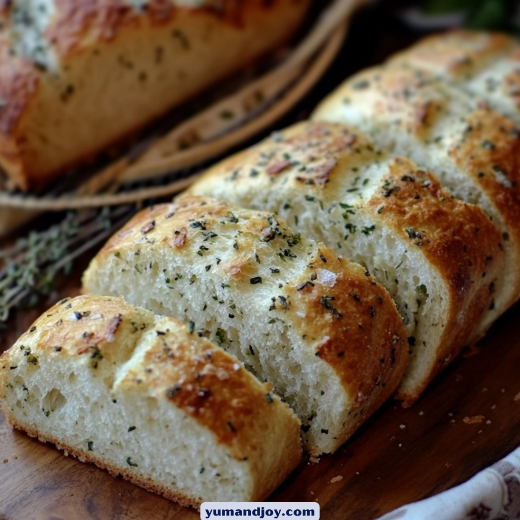 Home » Recipes » Bread » Garlic Herb French Bread
