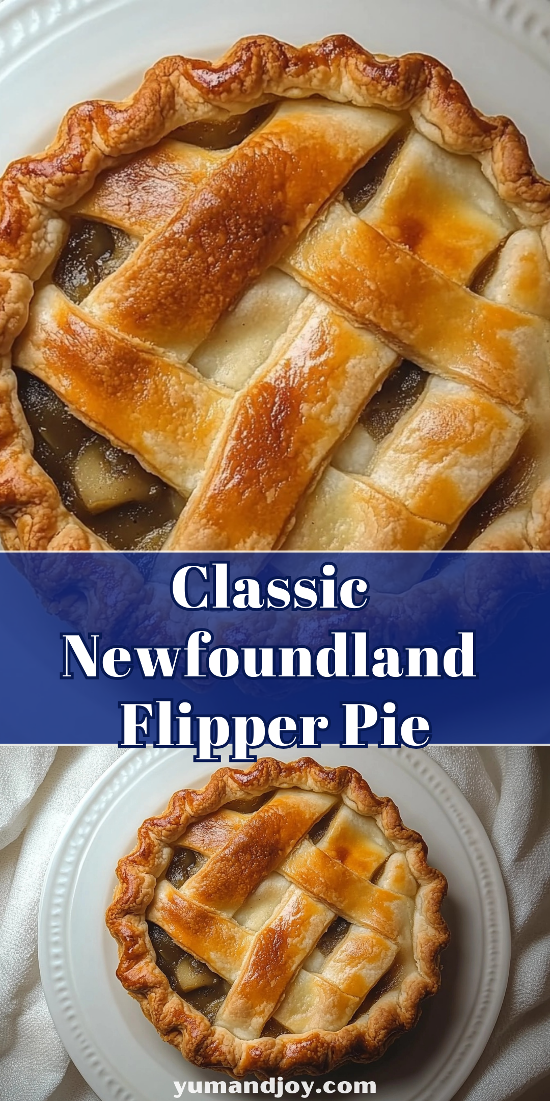 Home » Recipes » Appetizers » Classic Newfoundland Flipper Pie
